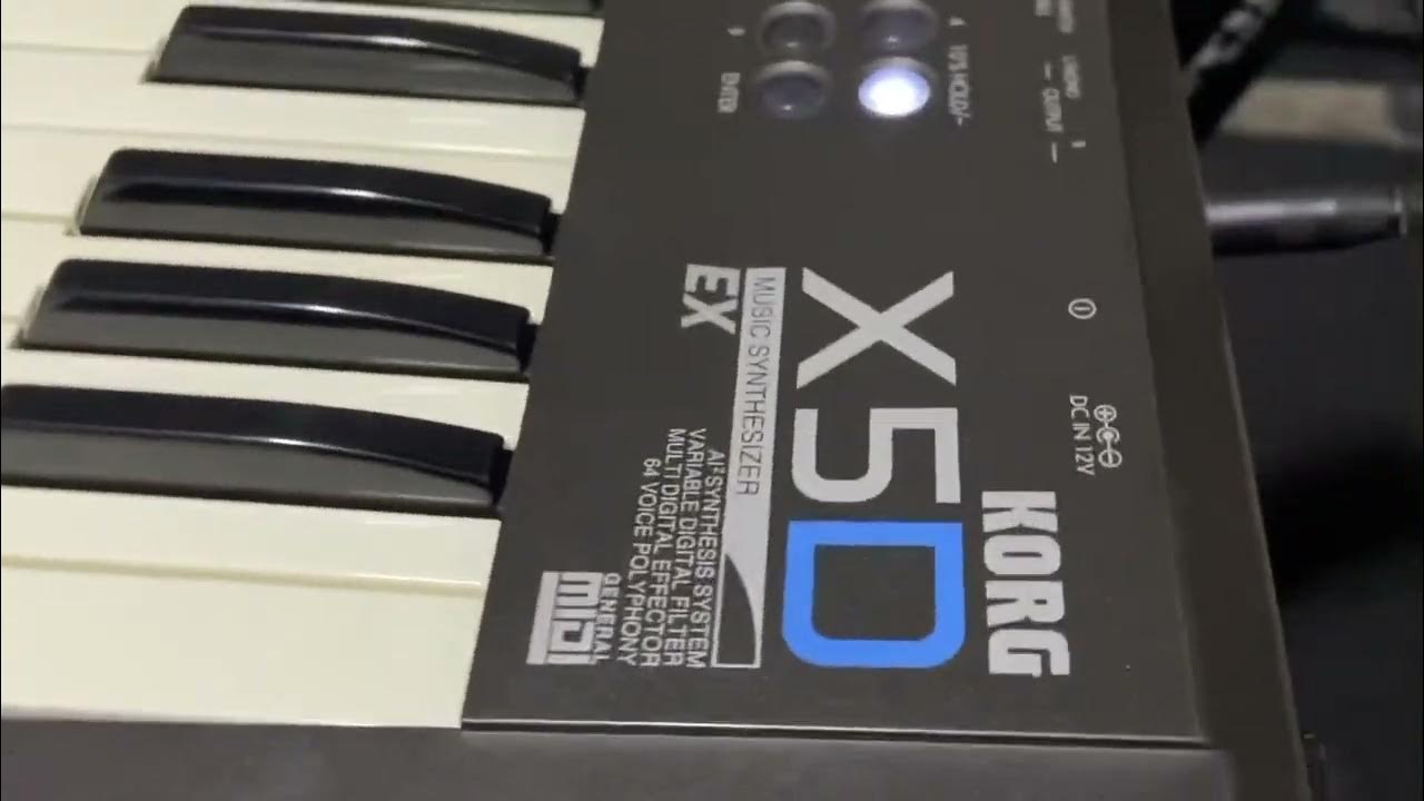 Korg X5D 2022 - YouTube