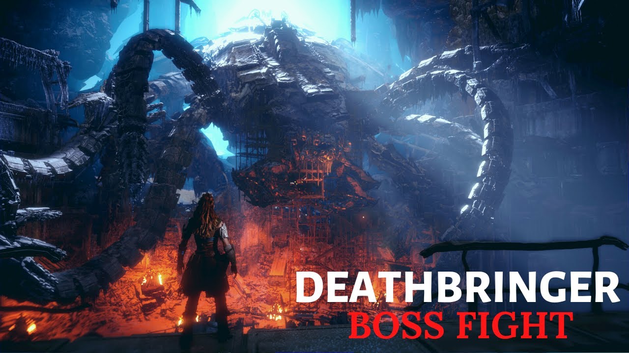 Horizon Zero Dawn - How Hard Is Deathbringer Reboot Boss Fight (Hard ...