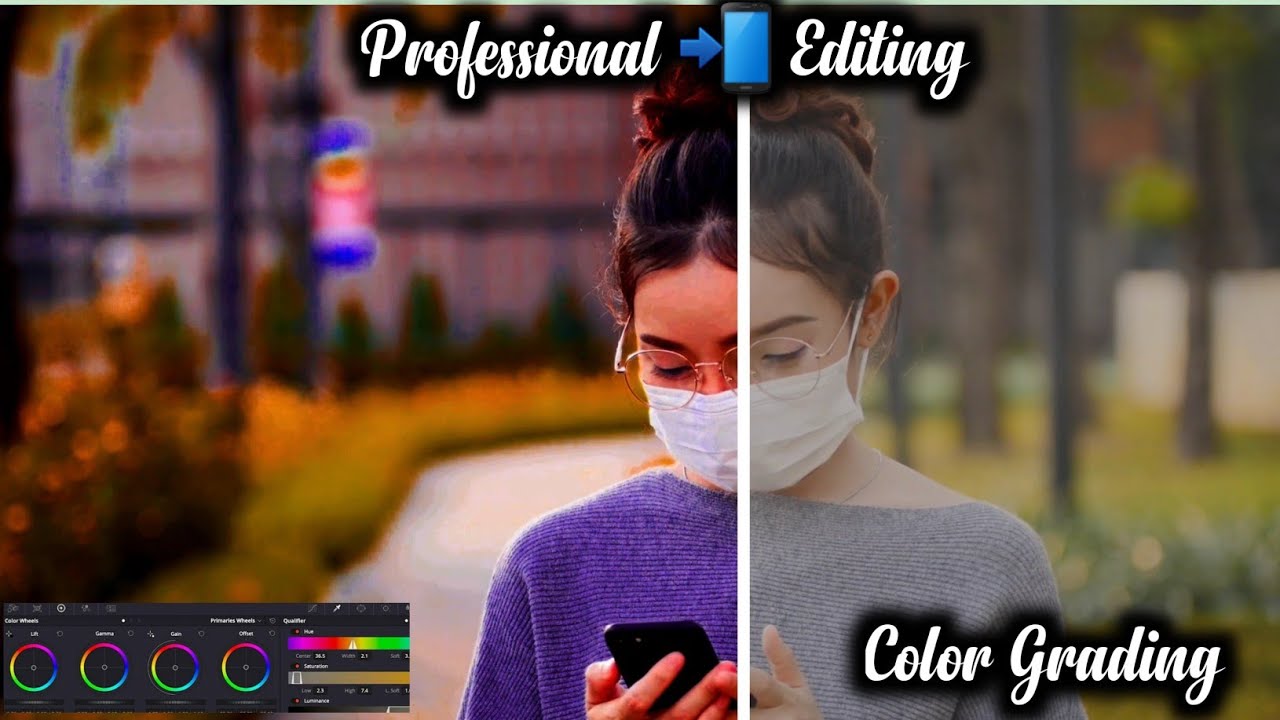 color grading like a pro Hindi Urdu | new video editor app 2021 | new ...