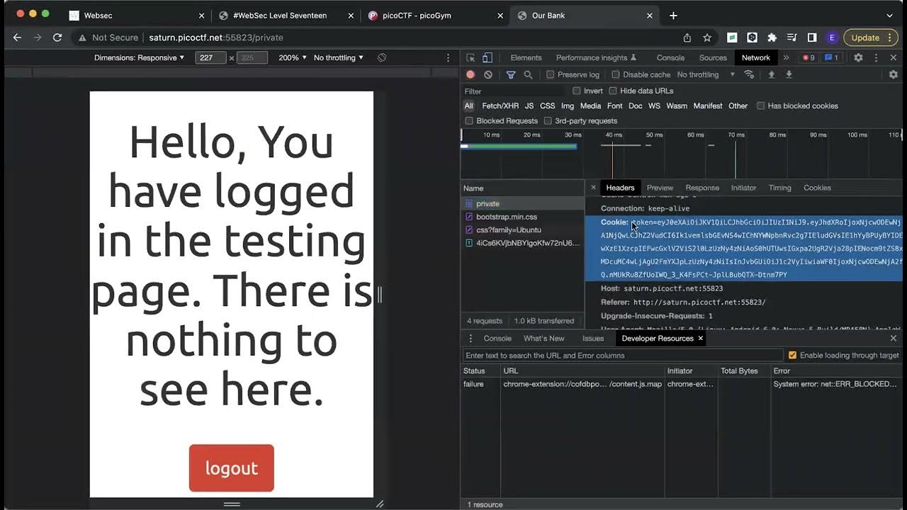 PicoGym Practice Challenges(JAuth) - YouTube