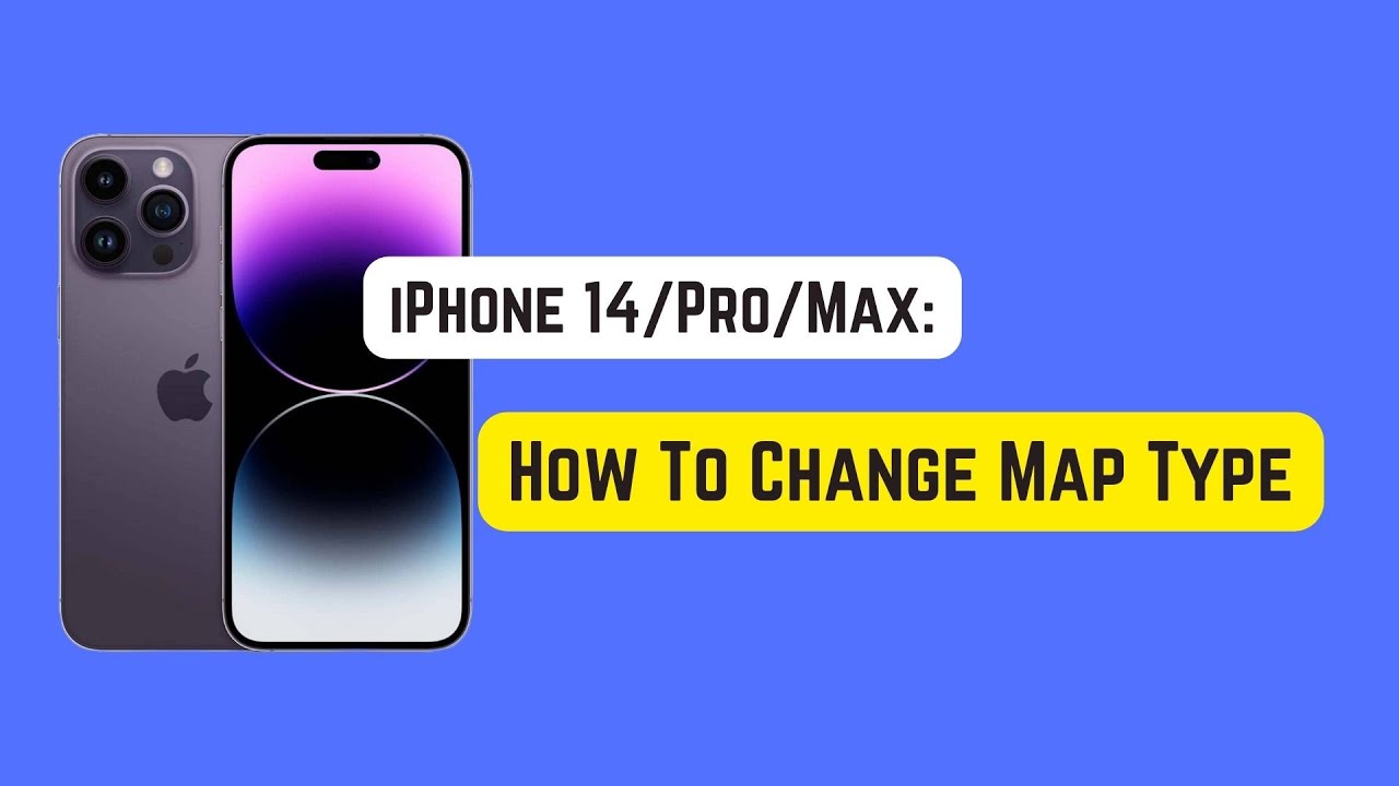 How To Change Map Type on iPhone 14, Pro/Max | Google Maps - YouTube