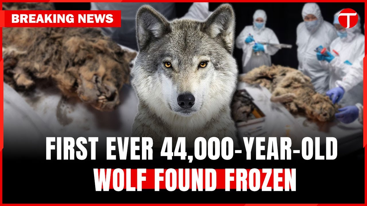 44,000-Year-Old Frozen Wolf Discovered in Yakutia | Frozen Wolf ...