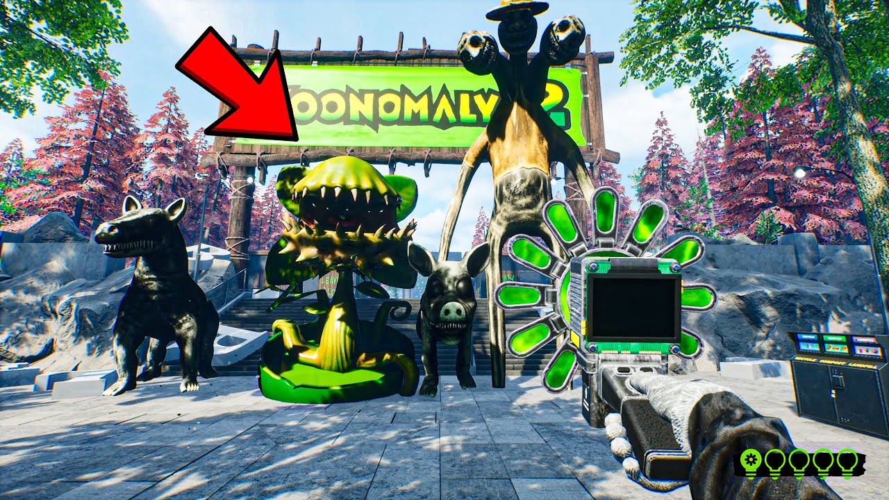 Zoonomaly 2 - Monster FFEMALE ZOOKEEPER,Scary 3-Headed Zookeeper ...