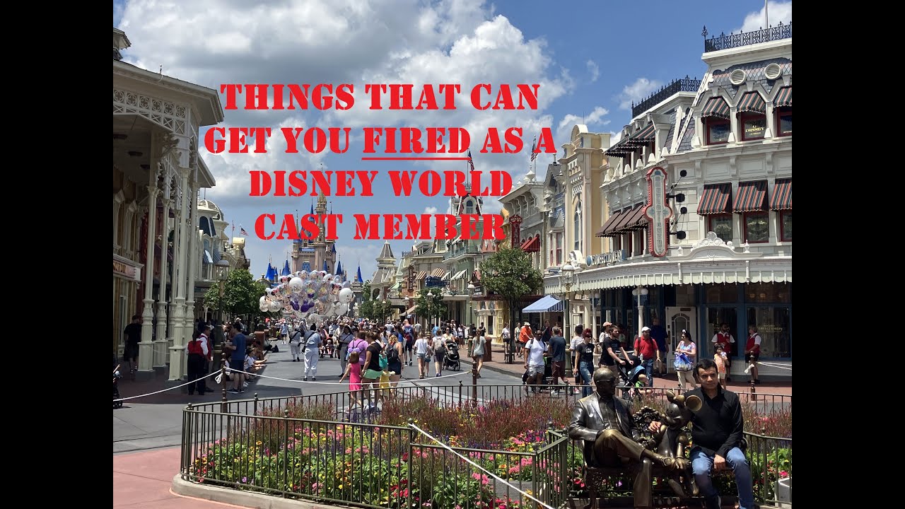 The Point System, Reprimands, And Terminable Offenses For Disney Cast ...