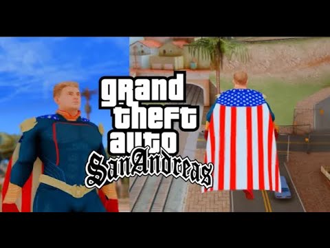 El mejor mod de homelander | Gta San Andreas - YouTube