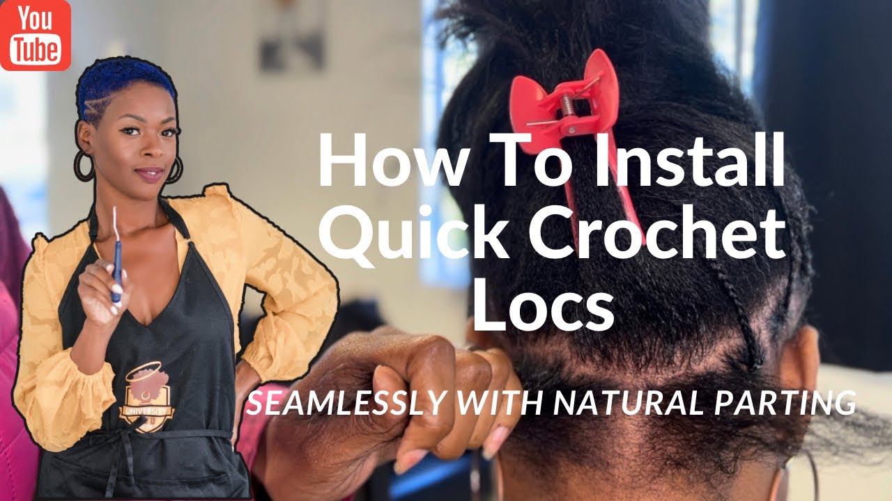 How to install Quick Crochet Locs - YouTube