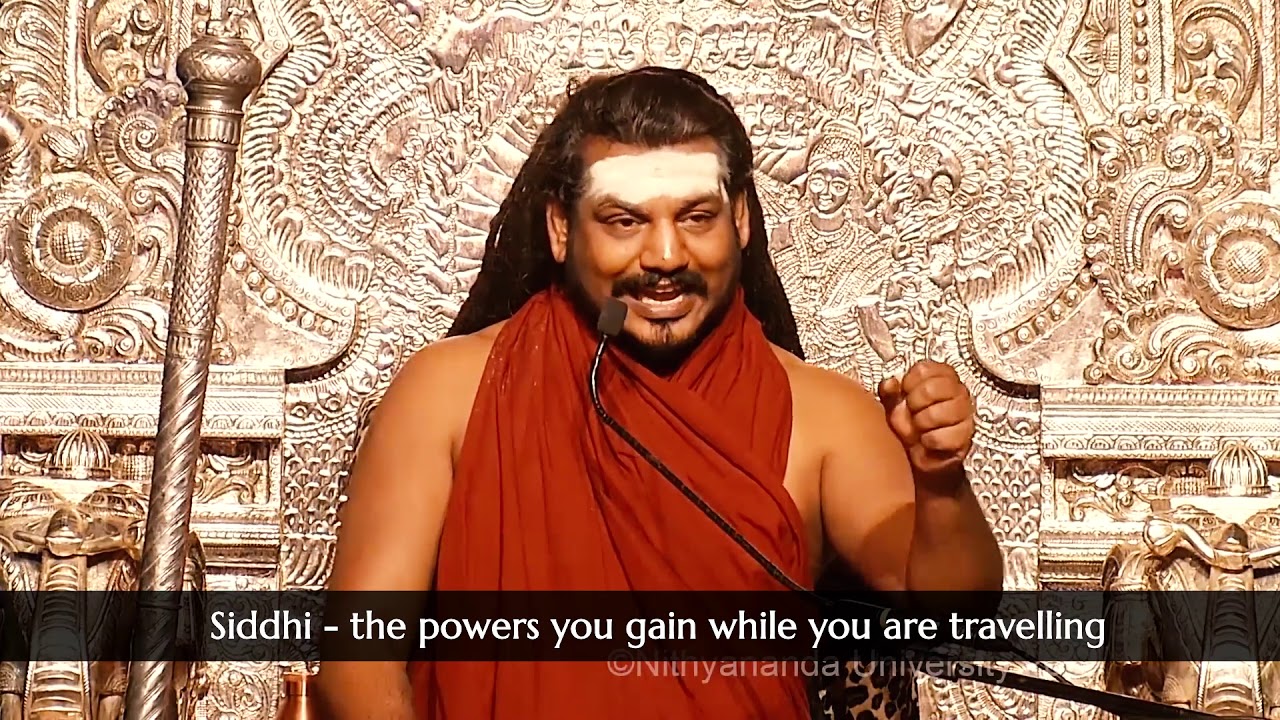 SIDDHI AND SHAKTI - THE DIFFERENCE - Avatar Paramahamsa Nithyananda ...