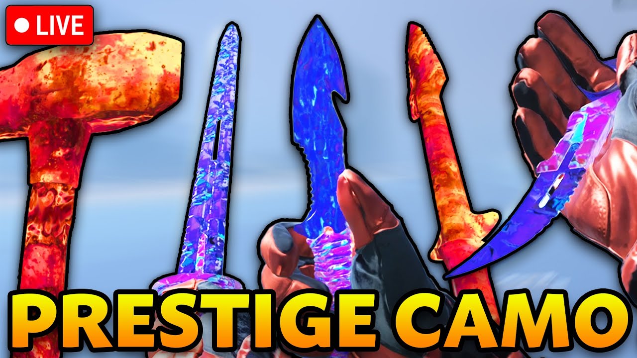 Unlocking the CONSTELLATIONS END CAMO on EVERY Melee Weapon in MW3 ...