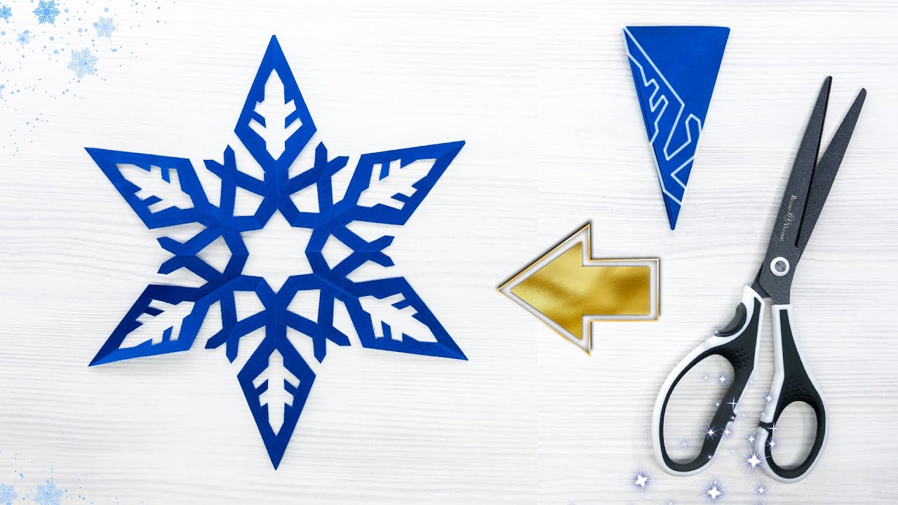 How to Make a Amazing Paper Snowflake from A4 Paper ️ - YouTube