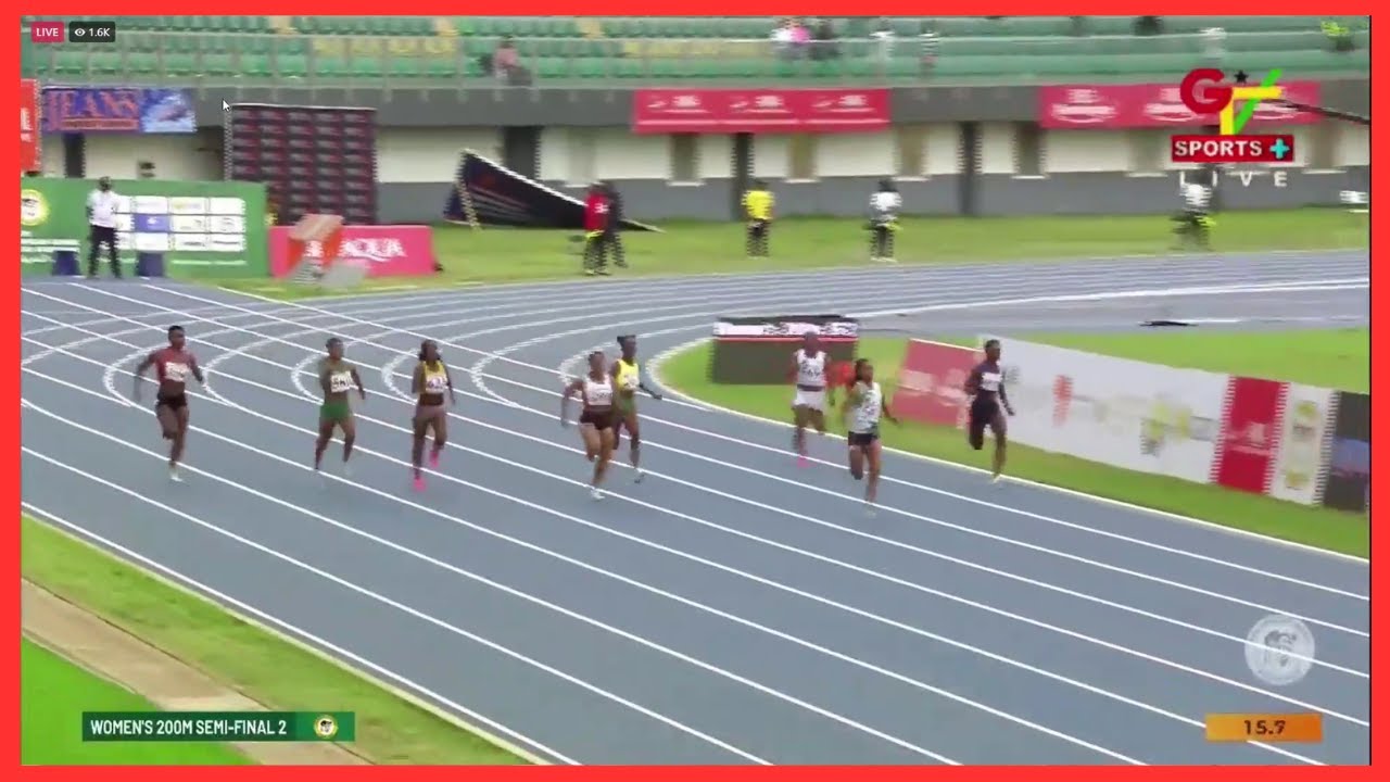DRAMATIC Kenya vs Nigeria 100M SPRINT|African Games HEATS - YouTube