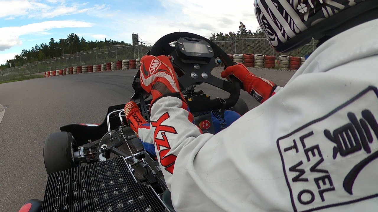 ROTAX Project E20 - Electric kart ripping up the track and making some ...
