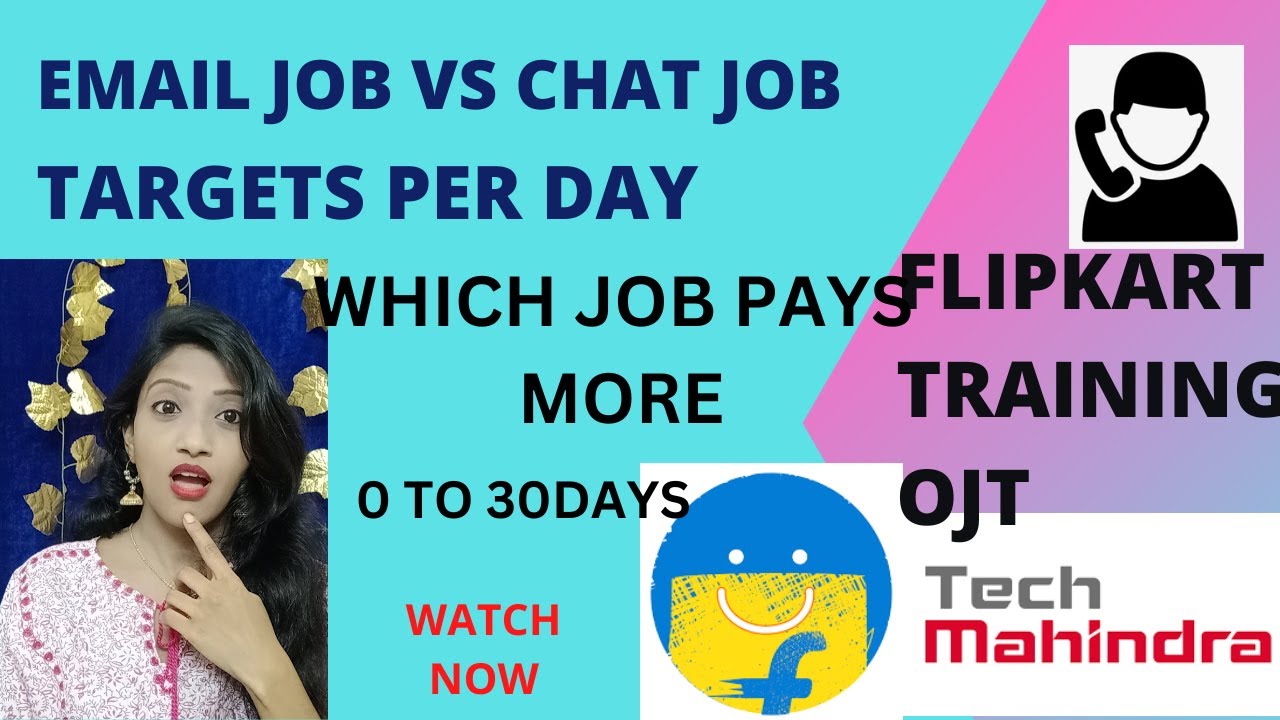 Email vs Chat which one is better Flipkart Non voice Process Tech ...