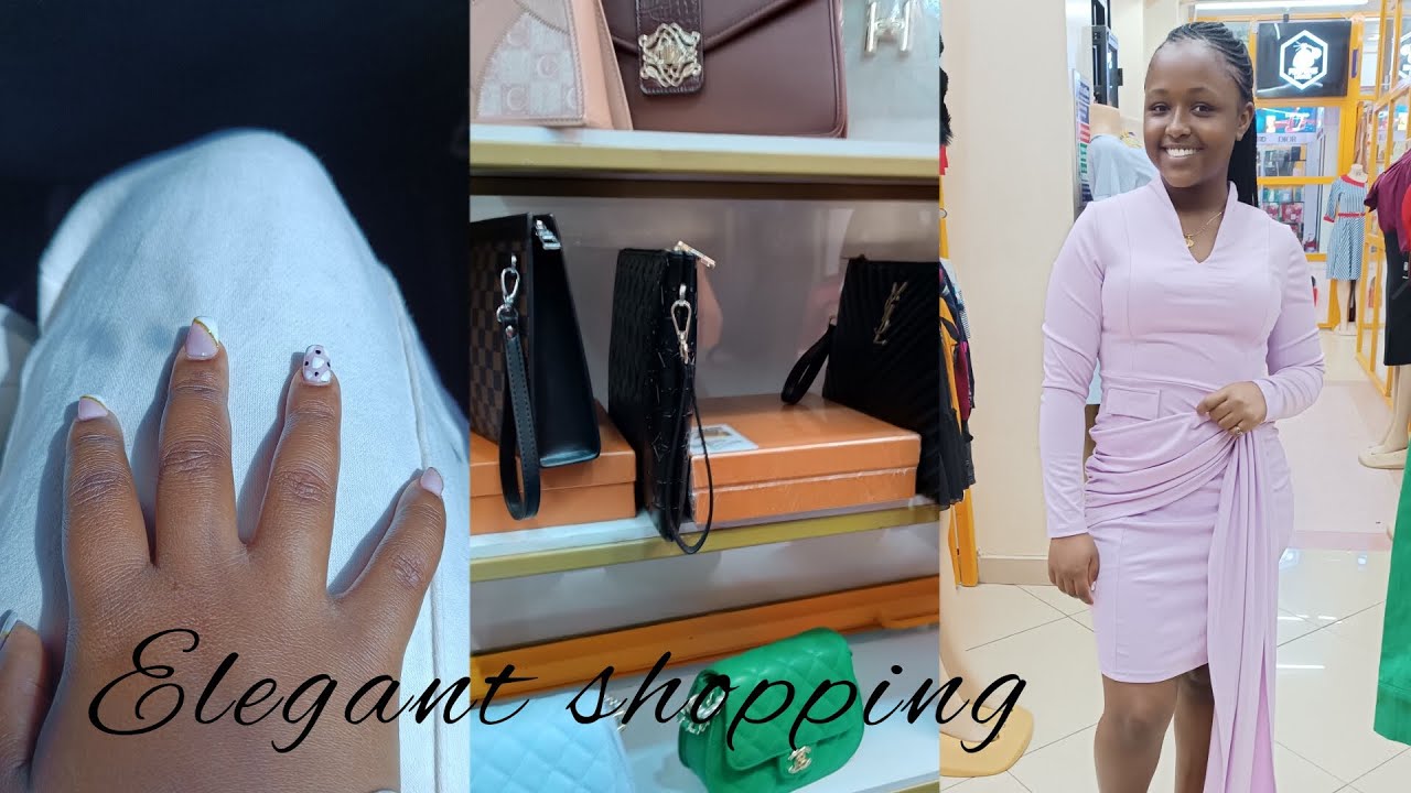 Vlog: my first luxury shopping+ shoes+my first ever package. - YouTube