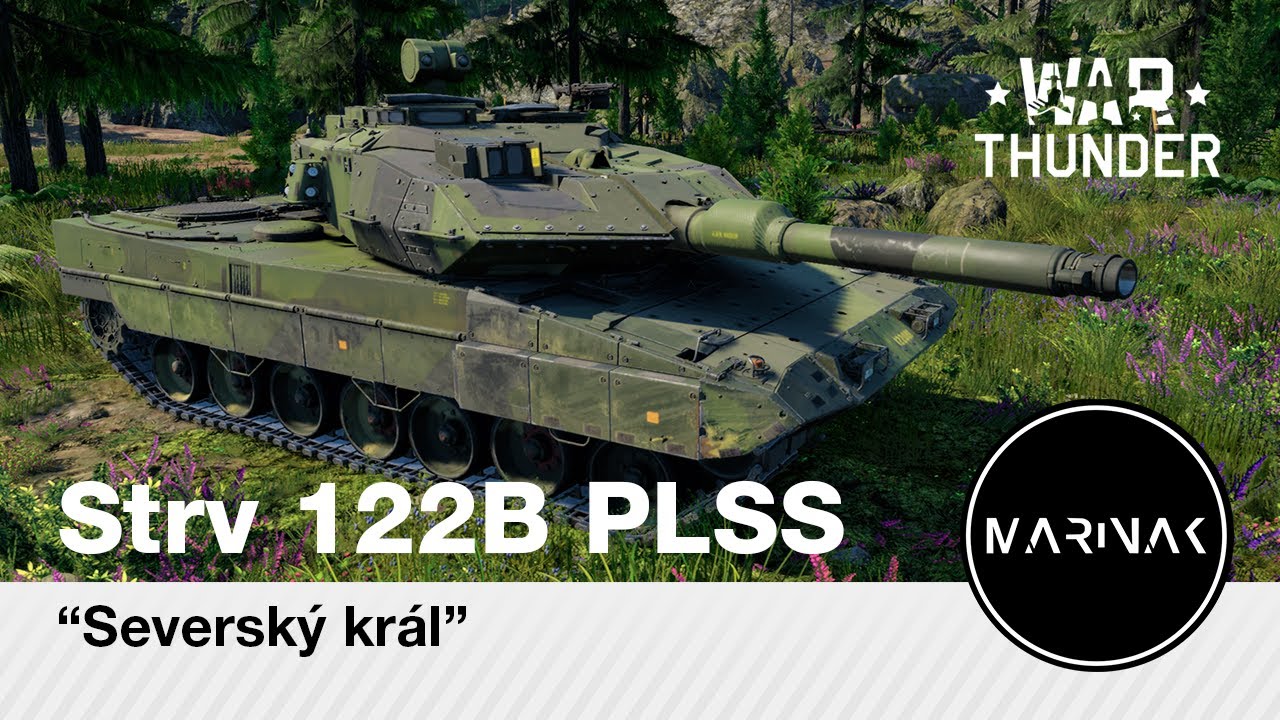 War Thunder CZ #154 │ Strv 122B PLSS │ Severský král - YouTube