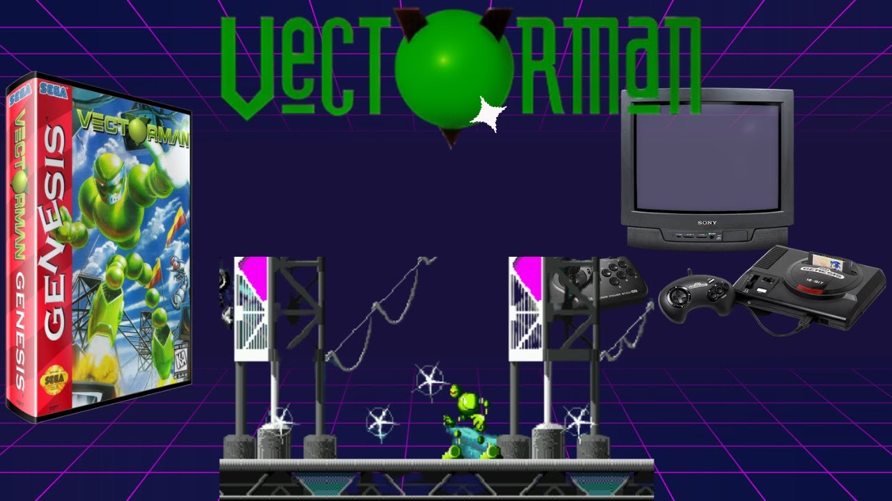Sega Mega Drive | Vectorman 🟢🟢 - YouTube