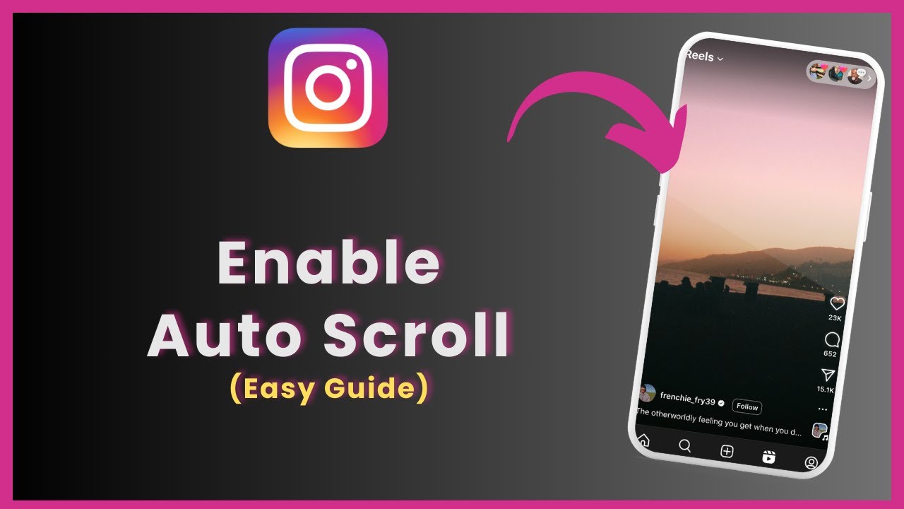 How to Enable Auto Scroll on Instagram Reels (2025 WORKING) - YouTube
