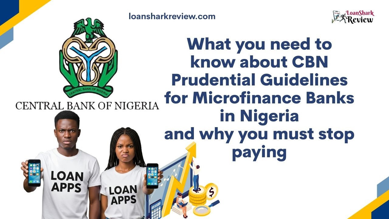 What you need to know about CBN Prudential Guidelines for Microfinance ...