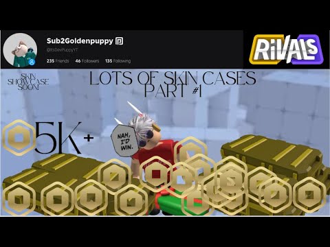 Lots of Skin Cases Part 1 (Rivals) - YouTube