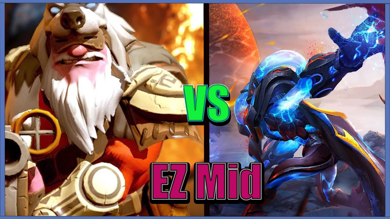 Boosting Herald rank - EZ MID (Dota 2 Gameplay) - YouTube