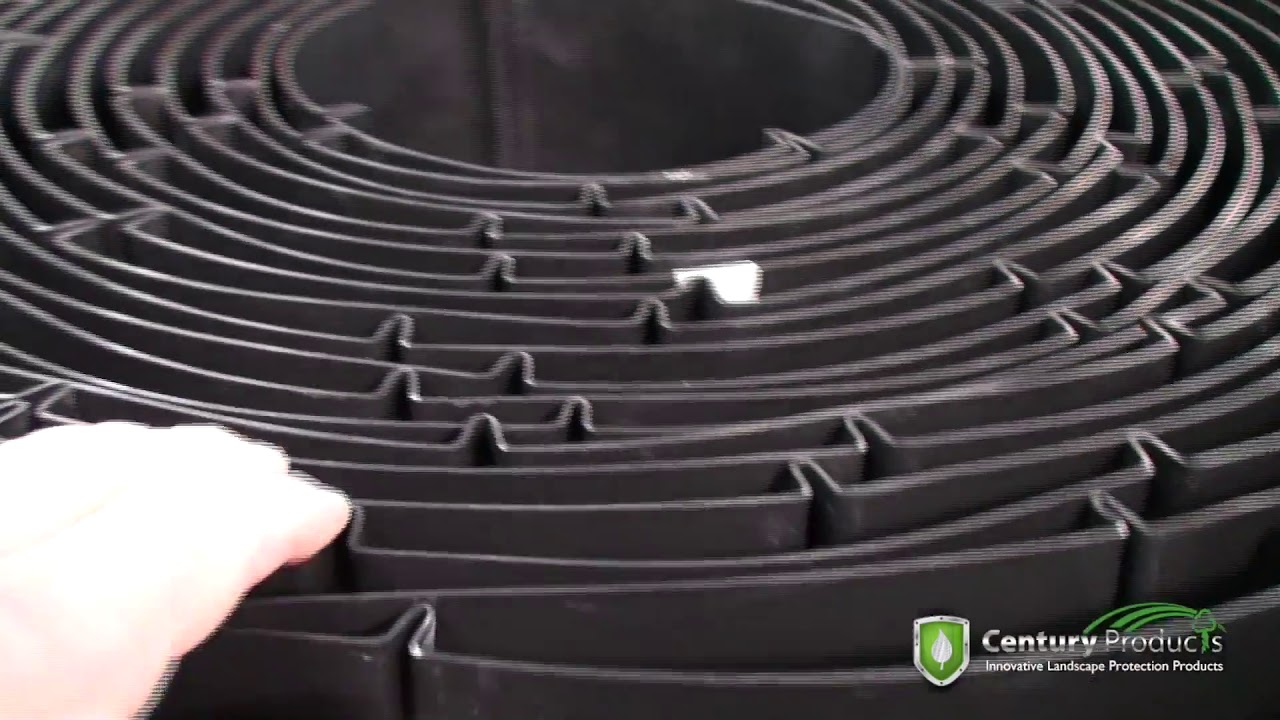 Century Root Barrier Rolls | Custom Lengths from 20 ft to 500 ft - YouTube