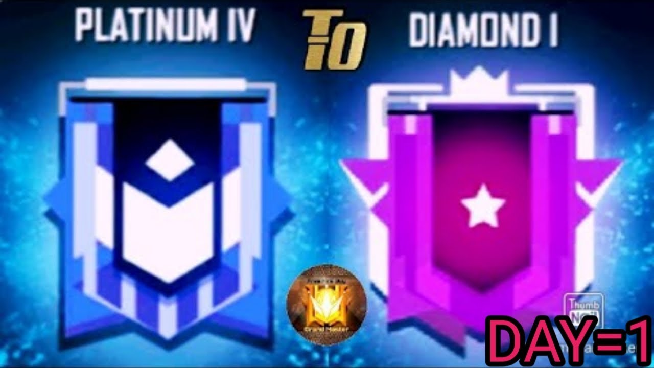 FREE FIRE GAMER HANDY PLATINUM TO DIAMOND DAY=1 - YouTube