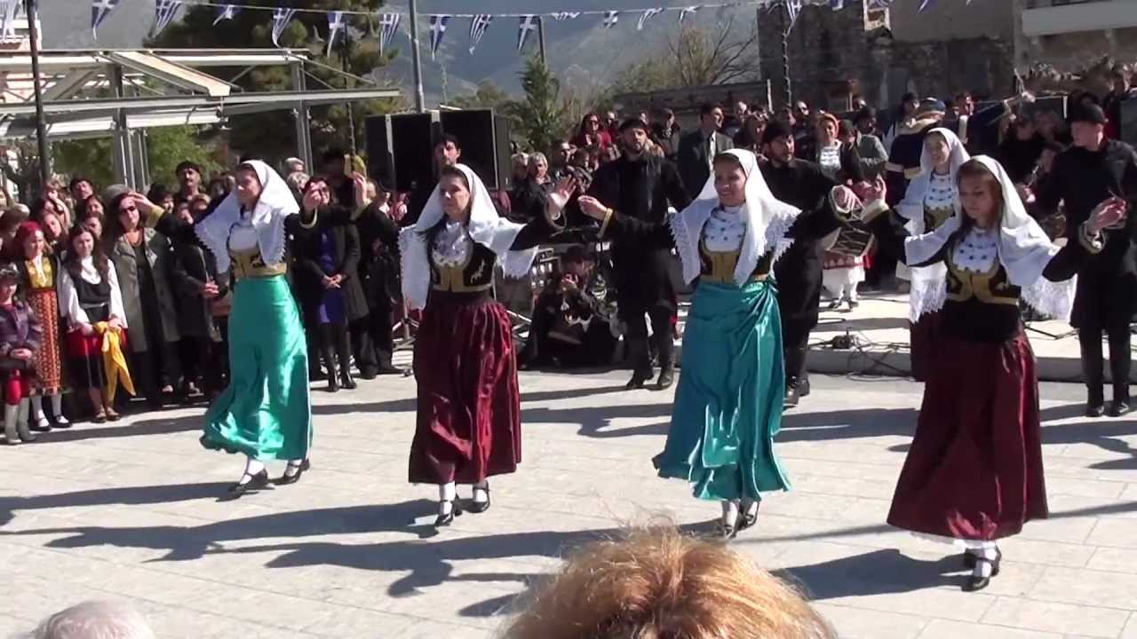 ΚΡΗΤΙΚΟΙ ΧΟΡΕΥΟΥΝ ΣΤΗ ΜΑΝΗ 17 ΜΑΡΤ 2013 - YouTube