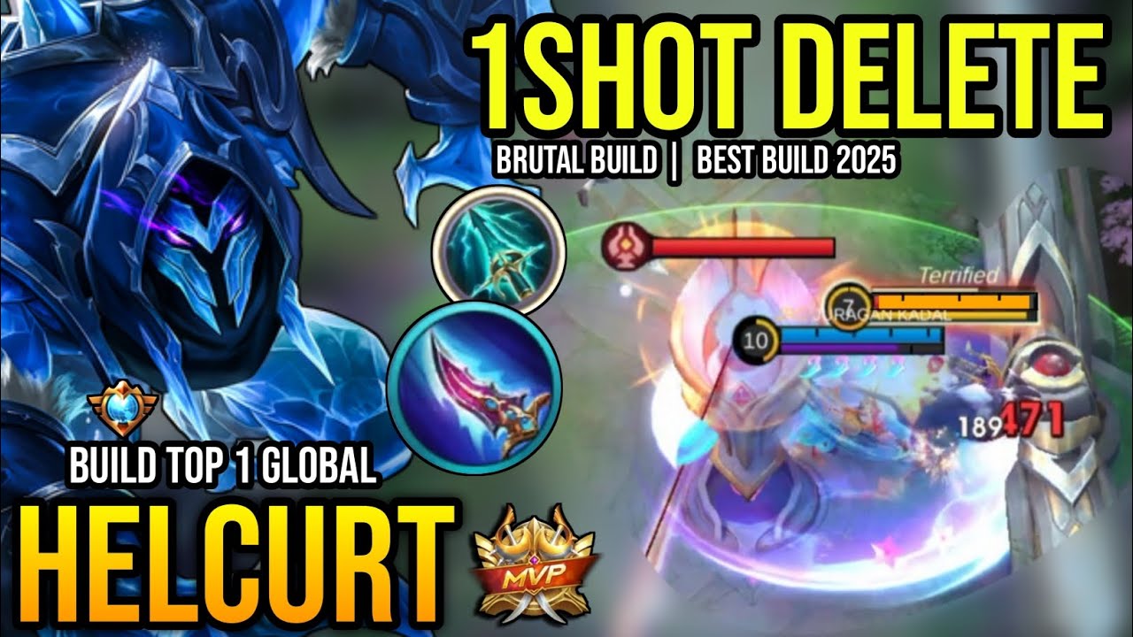 ONE SHOT! HELCURT BEST BUILD 2025 | BUILD TOP GLOBAL HELCURT GAMEPLAY ...