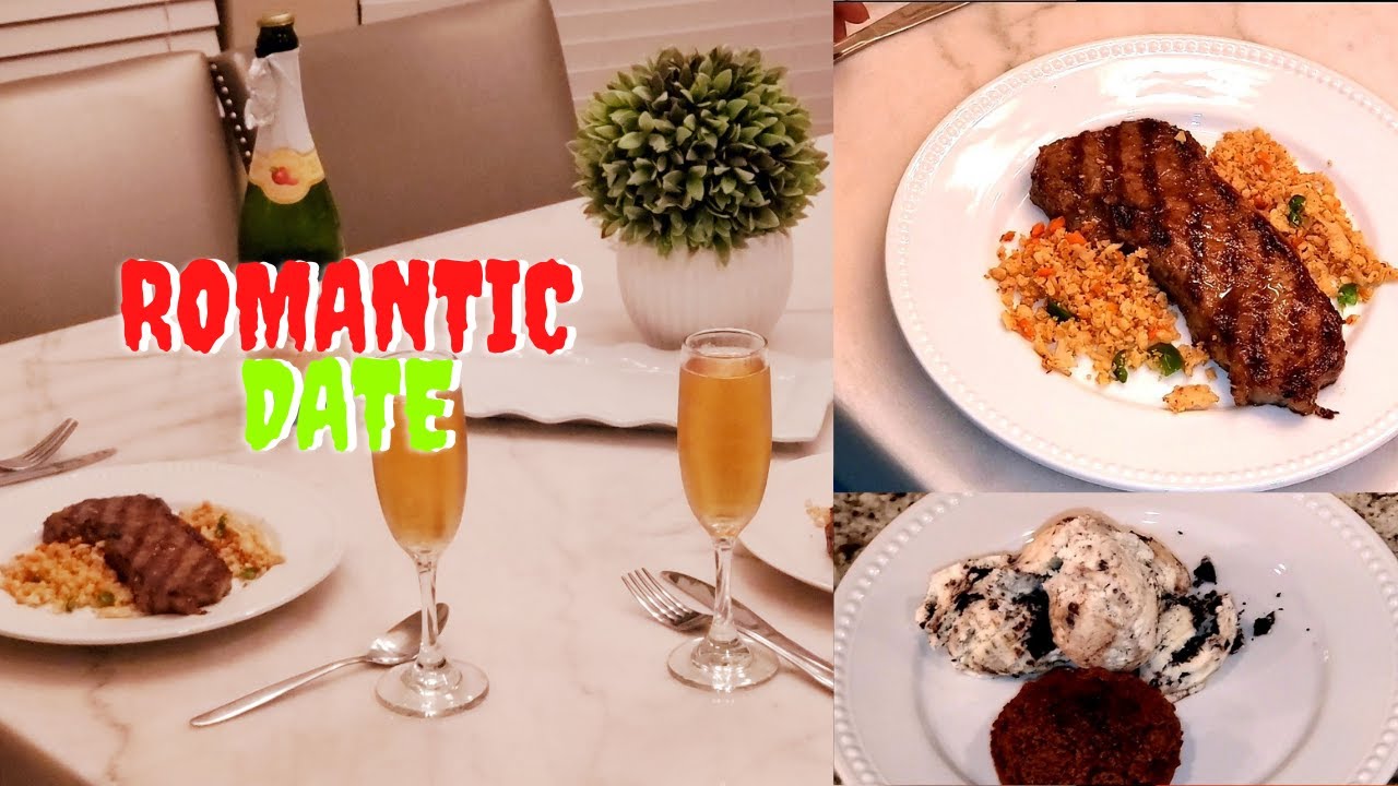 ROMANTIC Stay at HOME DATE NIGHT Cook with me || Anniversary || Couple ...