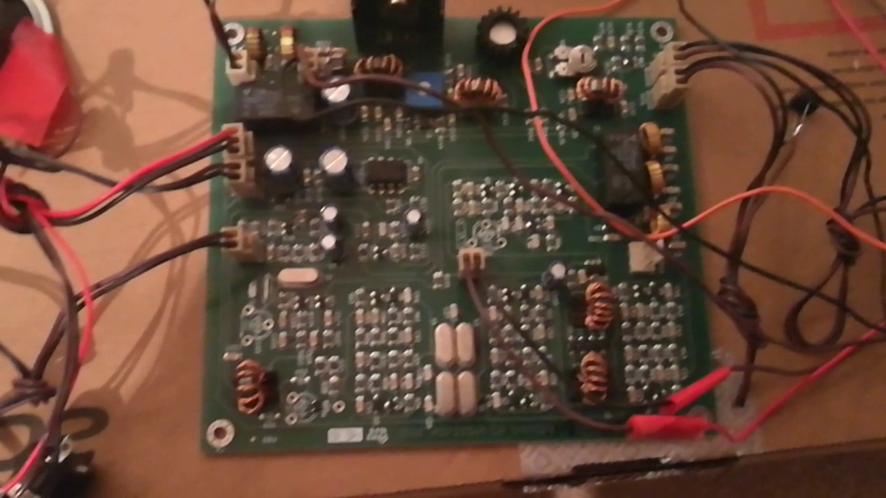 Bitx40 build progress - YouTube