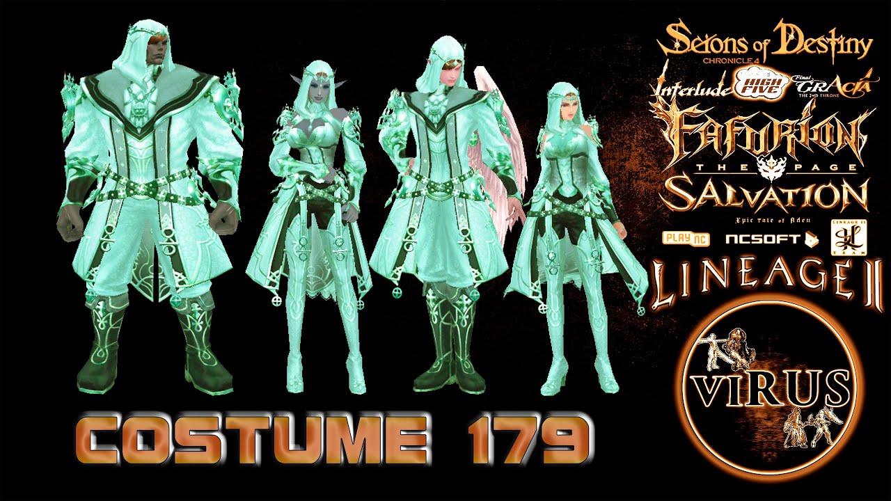New Costumes. 179. LINEAGE II. Any Chronicles √i®uS - YouTube