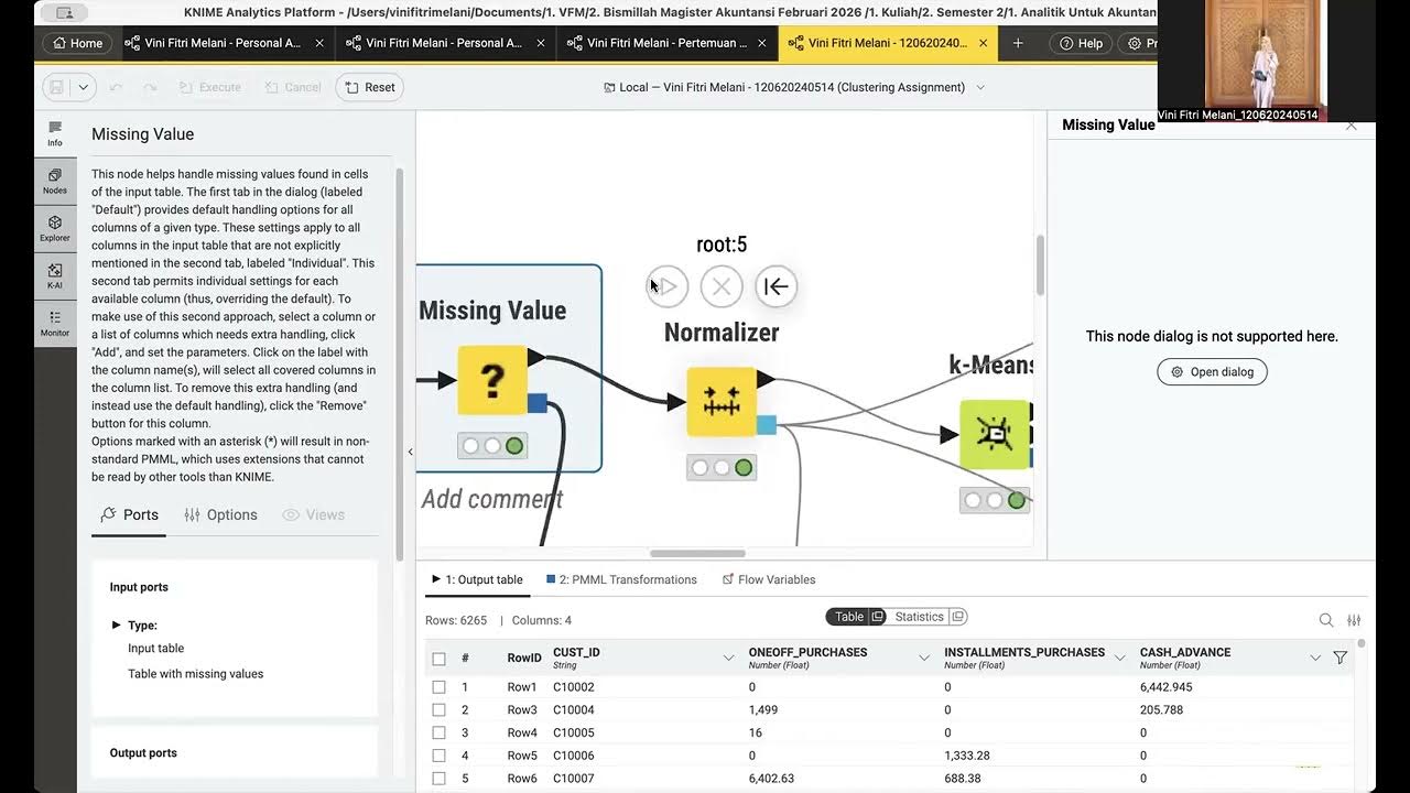Predictive Analytics in KNIME: Clustering & Regression Tutorial with Credit Card Dataset - YouTube