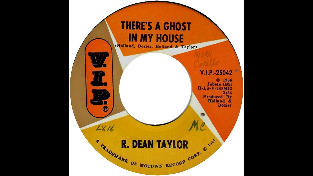 R DEAN TAYLOR & GROUP THERE'S A GHOST IN MY HOUSE - YouTube