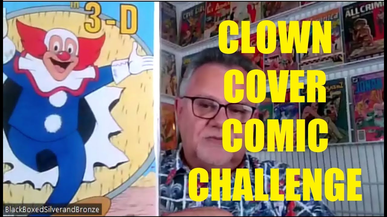 Clown Comic Covers | Friday Comics Challenge #clowncovers # ...