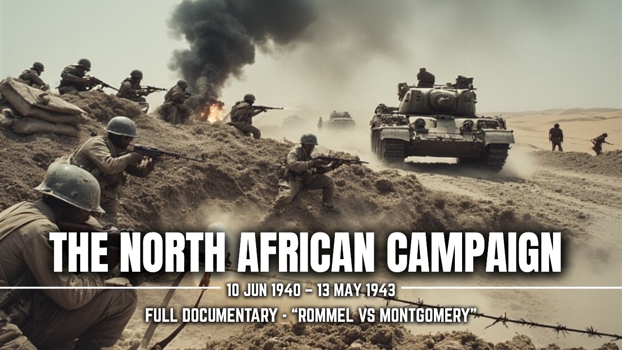WWII in the Desert: Rommel vs Montgomery | The ENTIRE North African ...