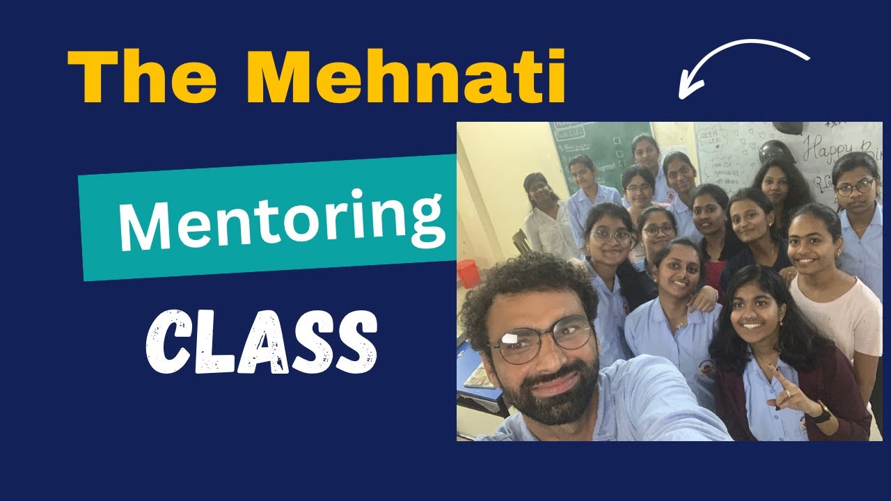 The Mehnati || Unique UPSC Mentoring Class II Maintain consistency || - YouTube