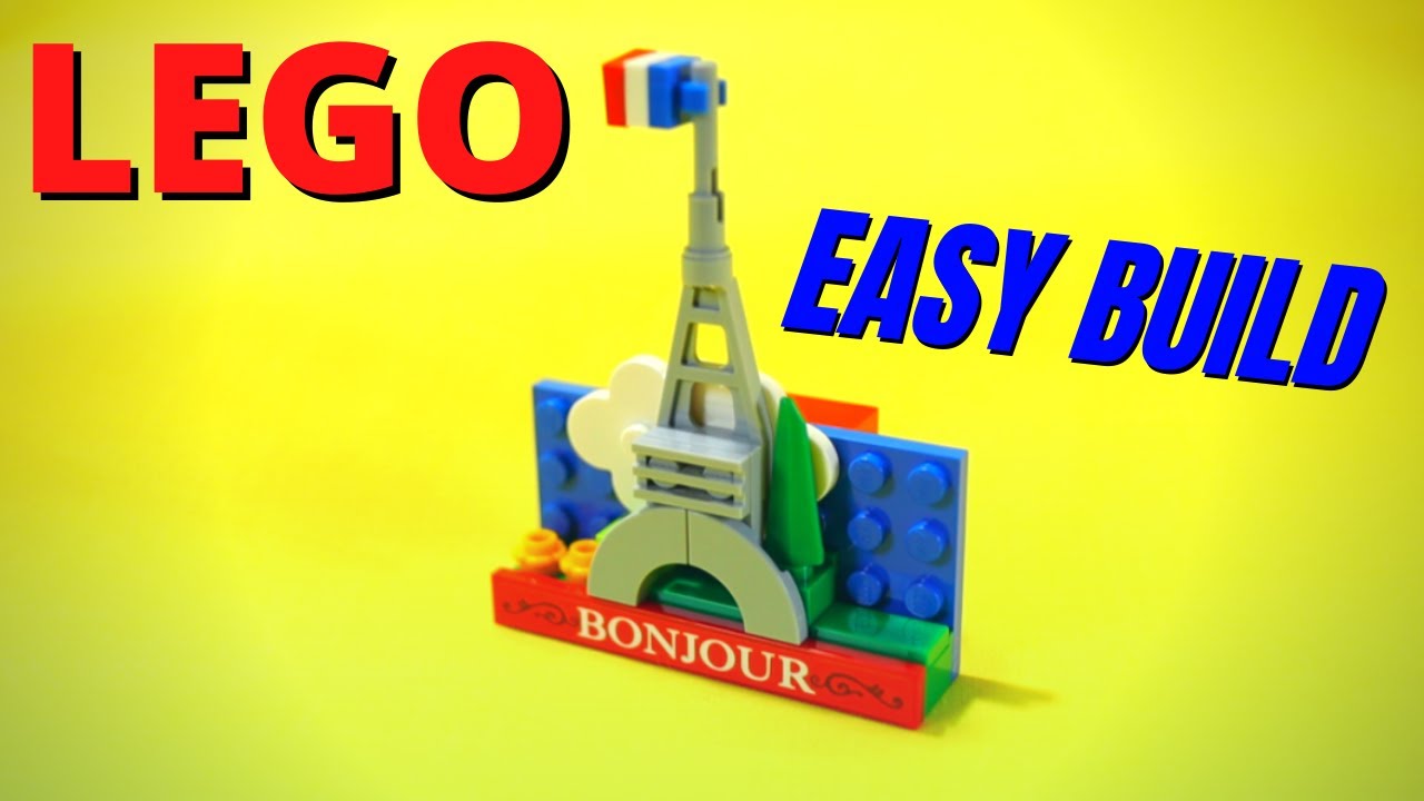 LEGO Magnets | Eiffel Tower - YouTube