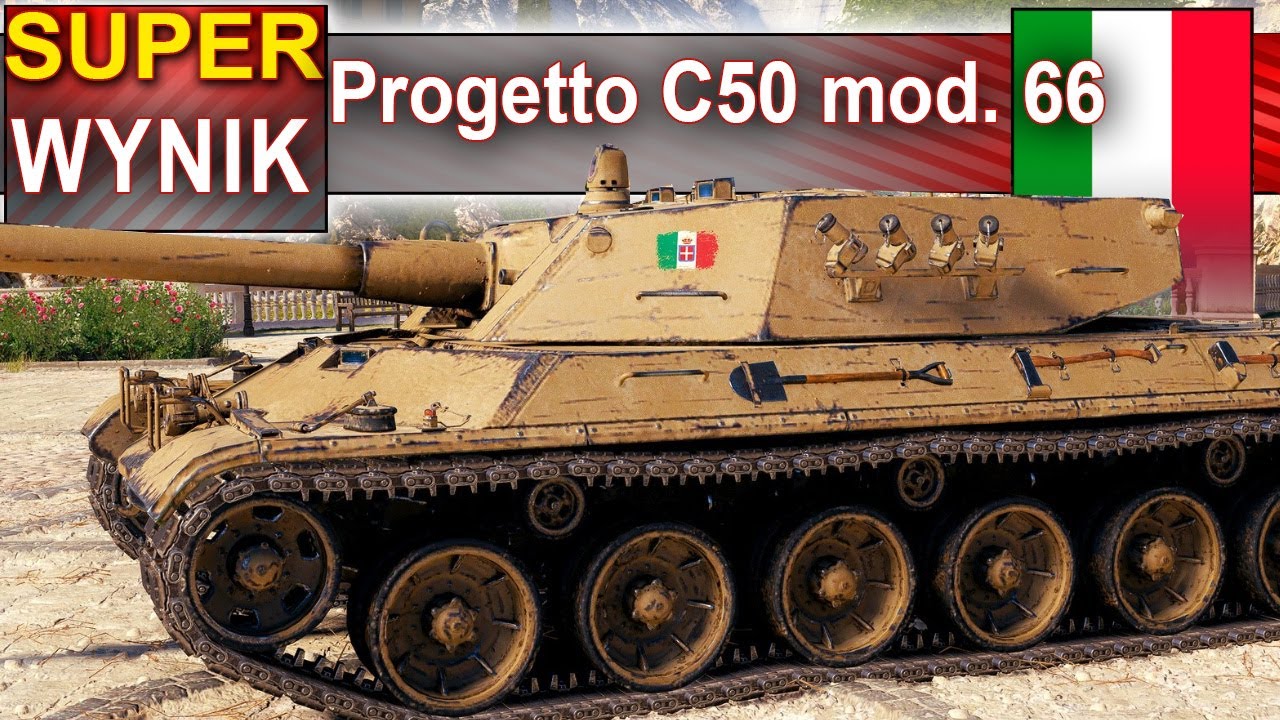 Progetto C50 mod. 66 - włoska dziewiątka - World of Tanks - YouTube