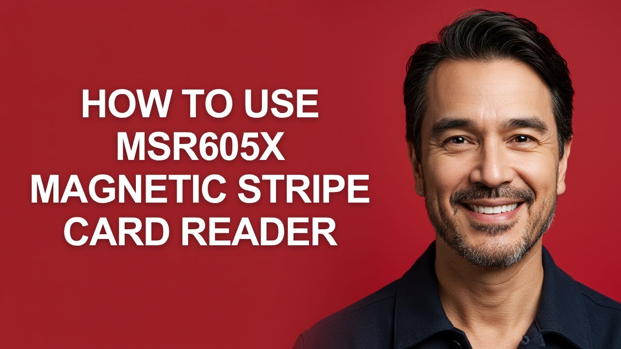How to Use Msr605x Magnetic Stripe Card Reader - KevinHowTo - YouTube