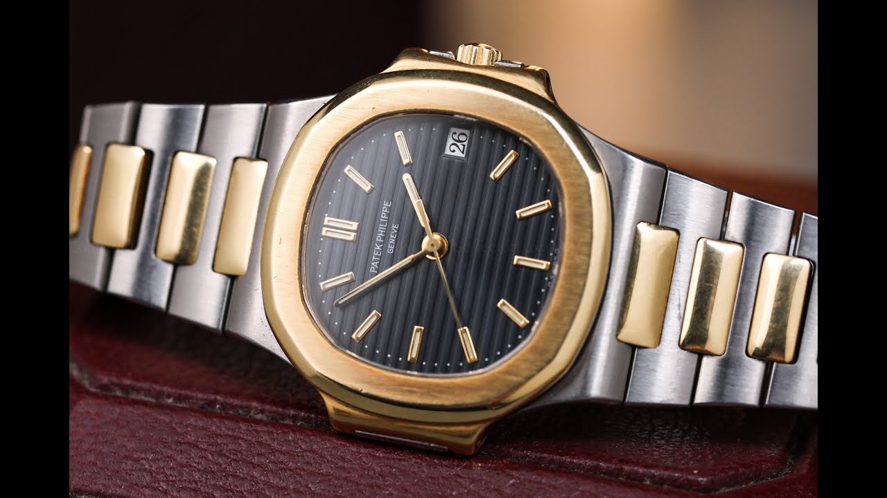 Patek Philippe Nautilus 3800 Two-tone - YouTube