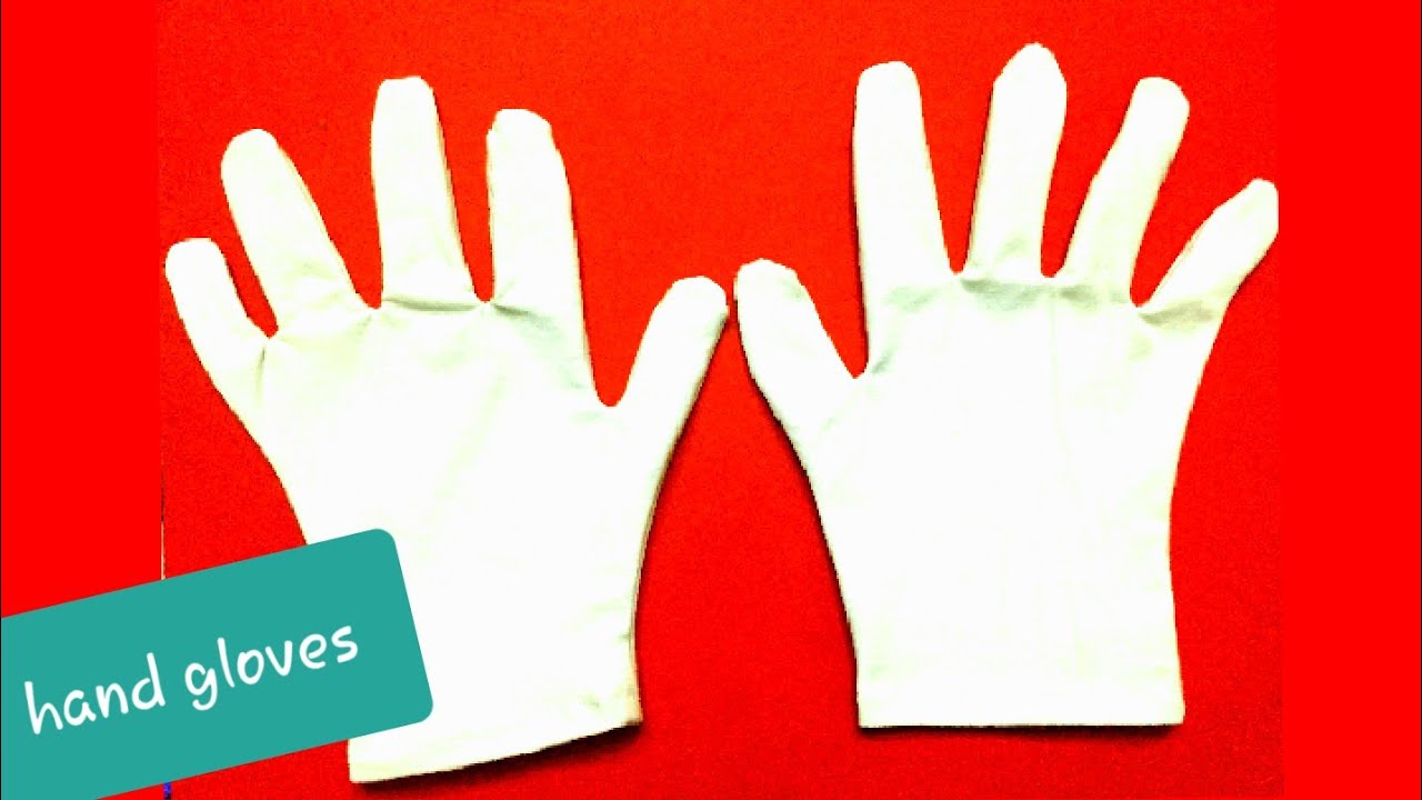#reusablehandgloves How to make reusable hand gloves from cloth ...