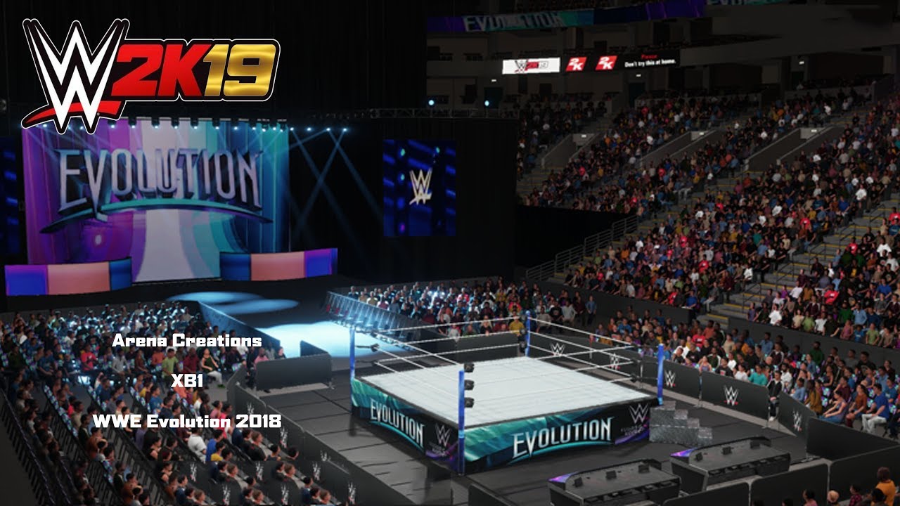 WWE Evolution 2018 Arena Now On CC (XB1) - YouTube