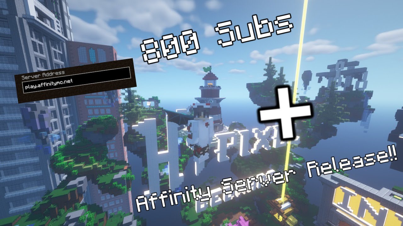 800 Subs Stream + Affinity Server Release!! - YouTube