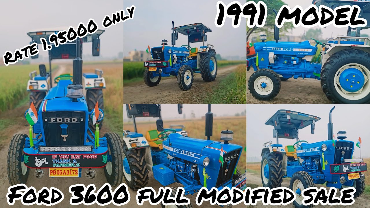 Unveiling the Secrets of the Fully Modified Ford 3600 Tractor Sale ...