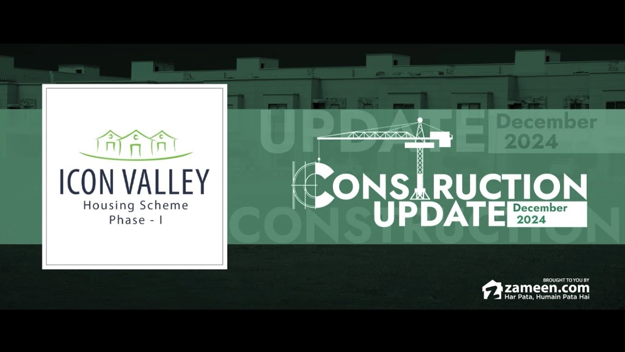 Icon Valley Phase I – Construction Update December 2024 - YouTube