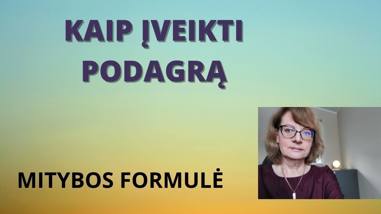 Sveikata | Mityba ir podagra | Pirma dalis - YouTube