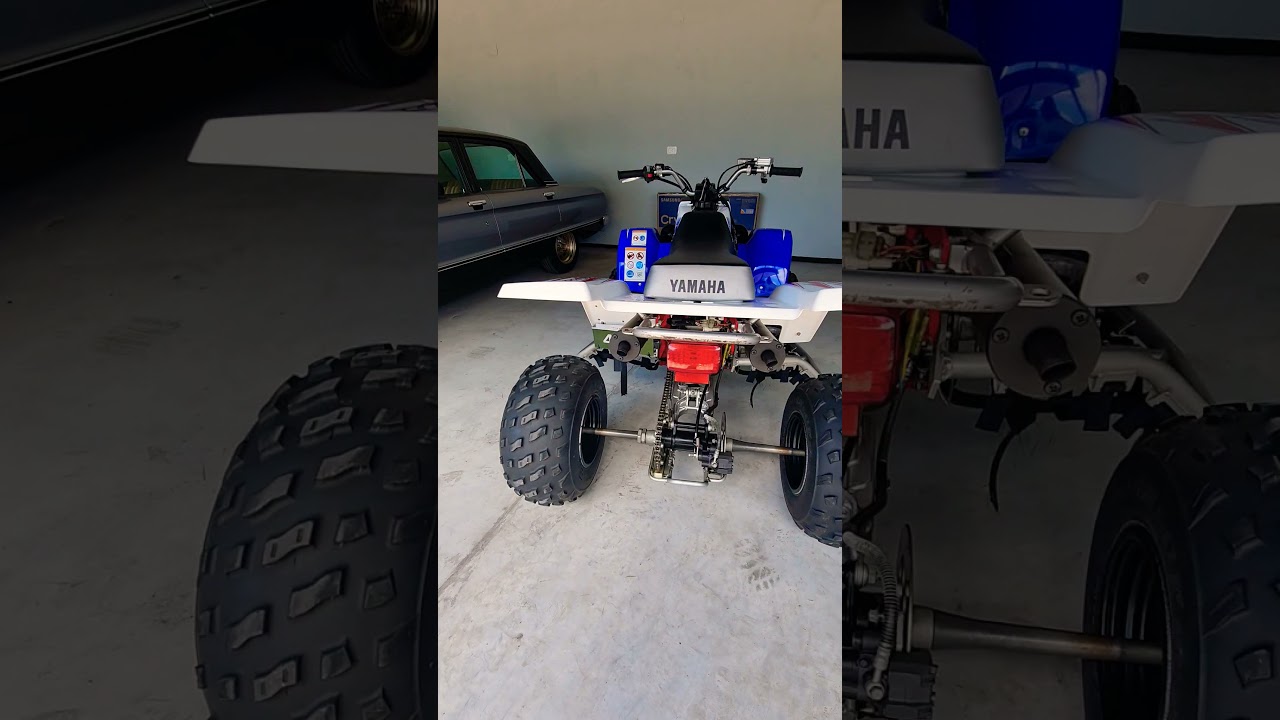 Yamaha Banshee 350 Stock sound - YouTube