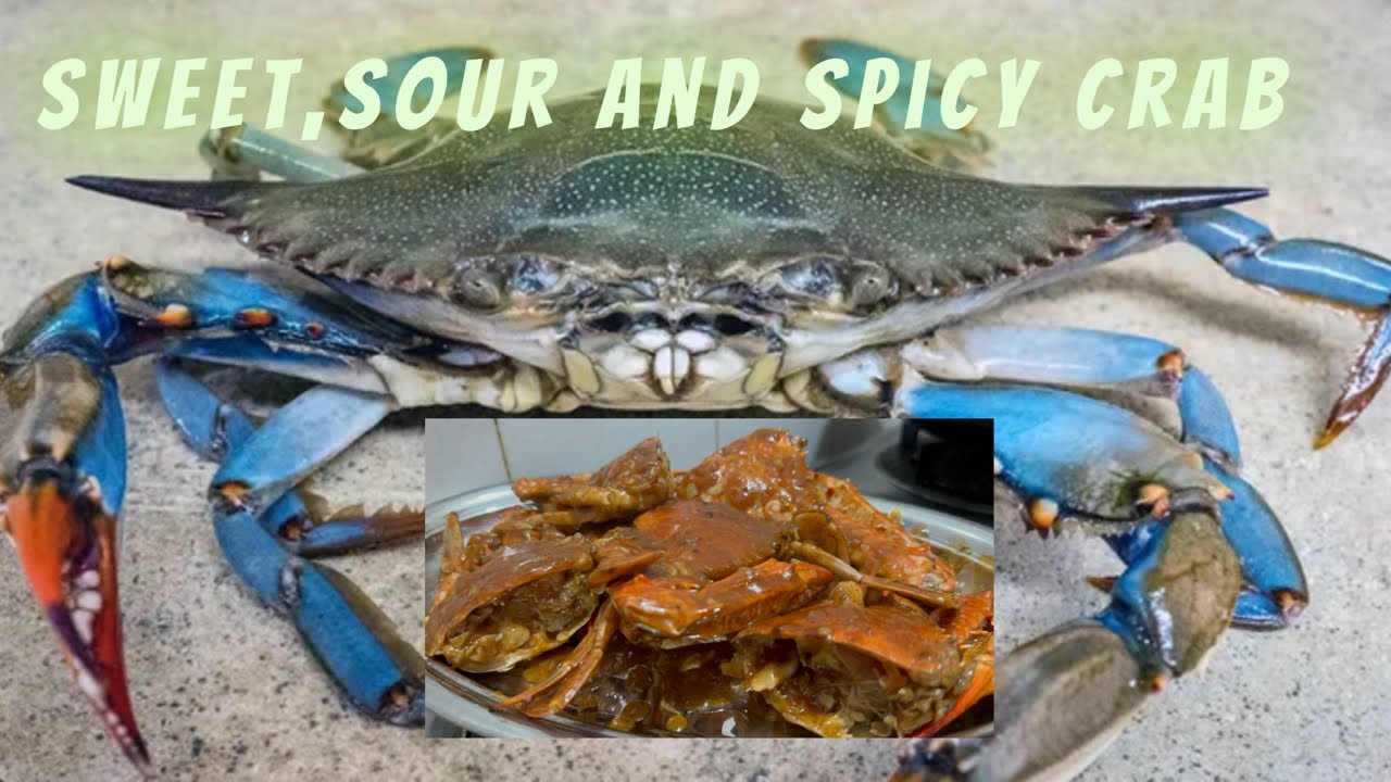 #Esay sweet,sour and spicy crab recipe #cookingrecipes - YouTube