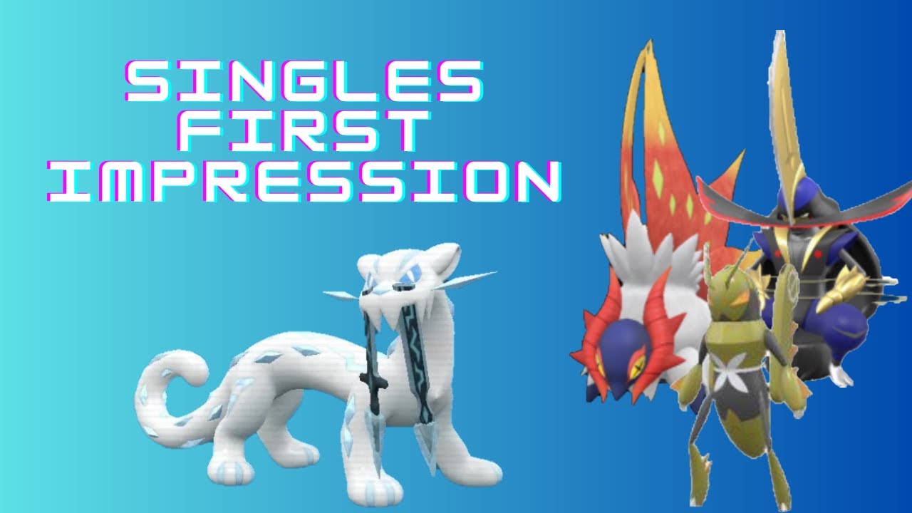AMAZING SINGLES FIRST IMPRESSION TEAM - Pokemon Scarlet & Violet ...