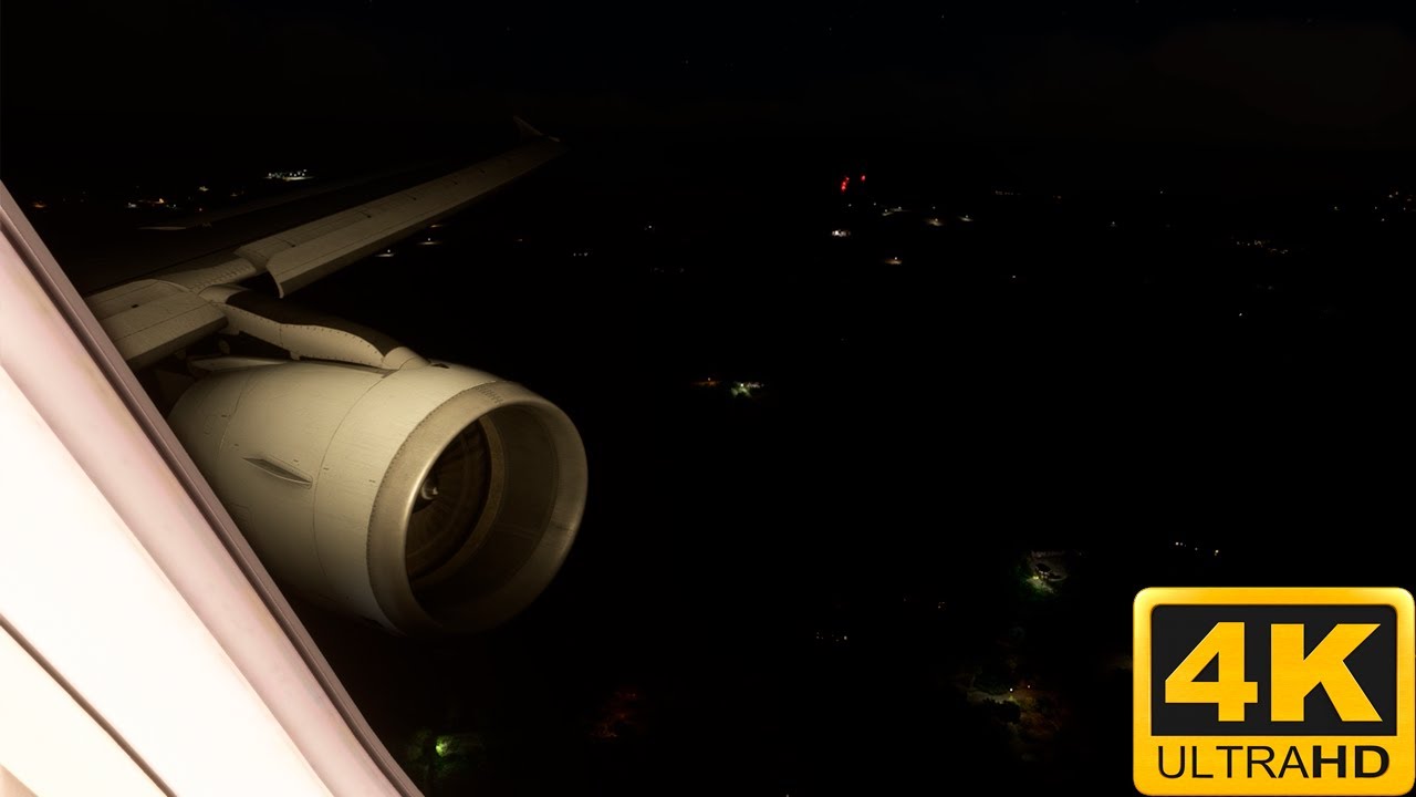 [4K] Flight Simulator 2020 - MAXIMUM GRAPHICS -Fenix A320 Landing at ...