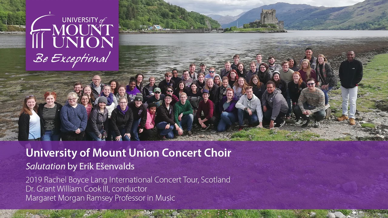 University of Mount Union Concert Choir - YouTube